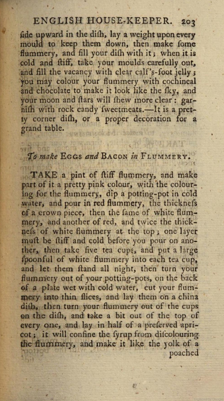 Elizabeth Raffald’s Flummery Showpieces | British Food: A History